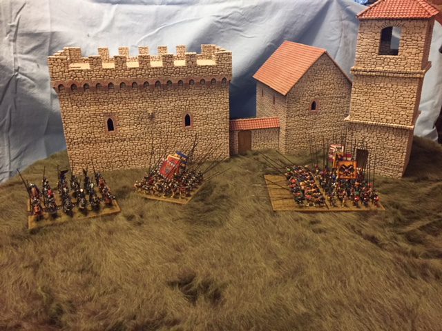 Italian Wars (1496-1525) Buildings - first project using Hirst Arts ...